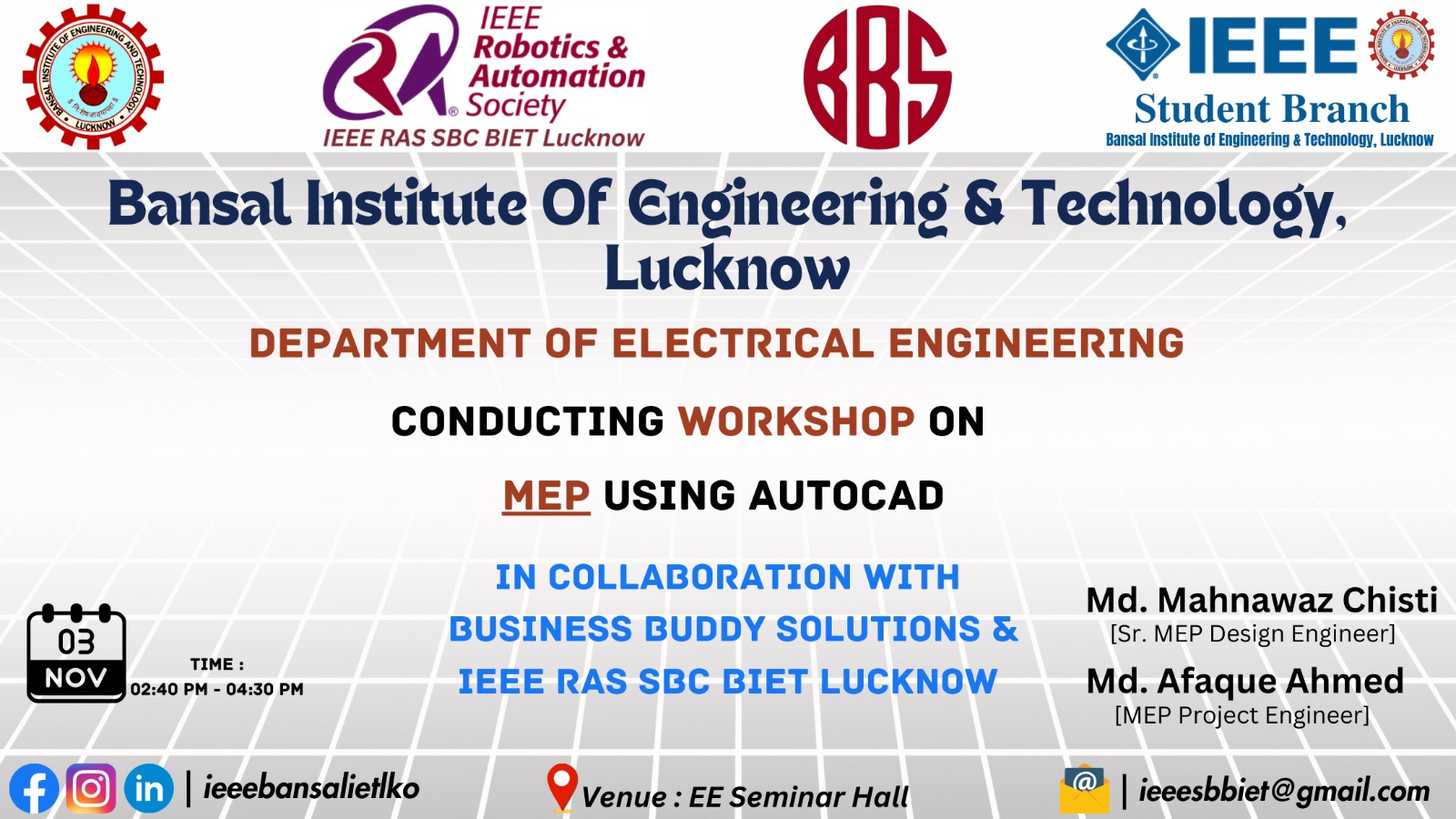 Bansal Institute of Engineering & Technology – Lucknow