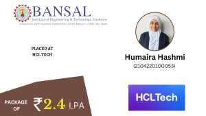 Bansal Institute of Engineering & Technology – Lucknow